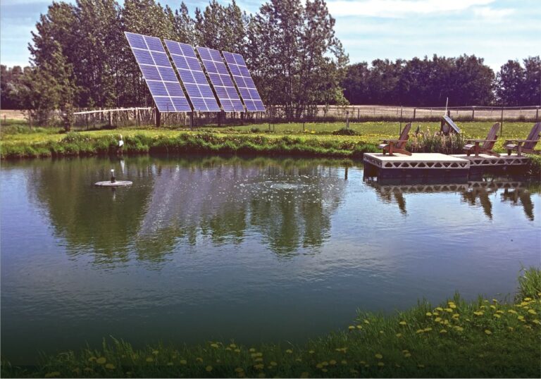 Off Grid Aeration and Solar Aeration - Smoky Trout Farms